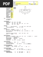 Square Concrete Pedestal Design Calculation Sample | PDF | Building ...