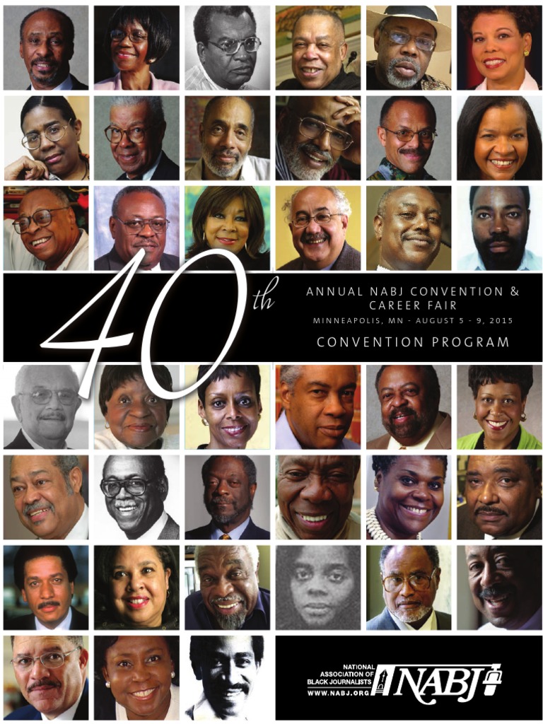 2015 NABJ Convention Program | PDF | Minneapolis | Financial Adviser