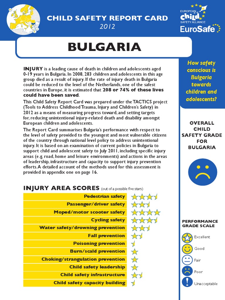 Bulgaria Report Card | Download Free PDF | Preventive Healthcare | Road ...