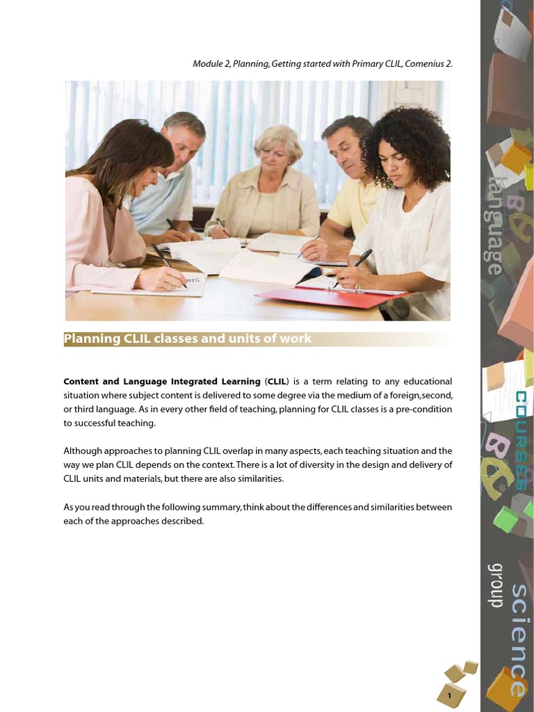 Clil - Lesson Planning Primary | PDF | Curriculum | Teachers