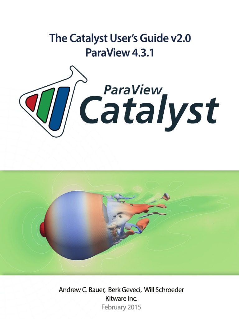 ParaView Catalyst UsersGuide | PDF | Computer Simulation | Array Data ...
