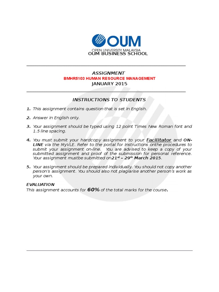 Oum Business School: - Assignment | PDF | Empirical Evidence | Argument