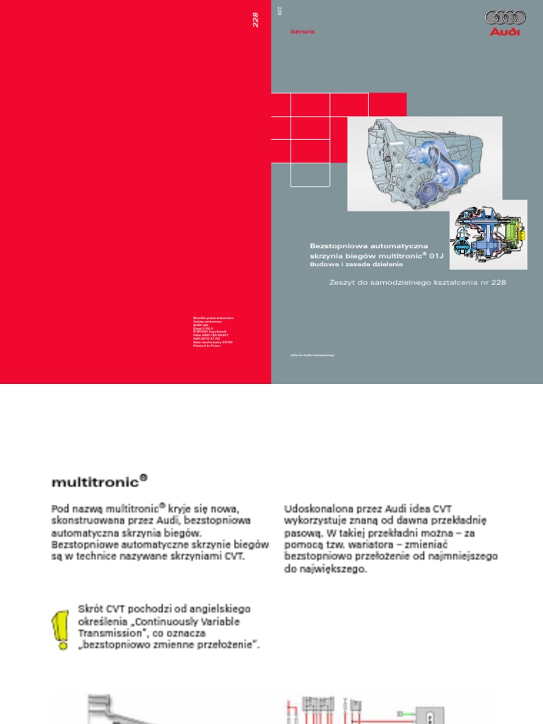 SSP228 Multitronic PDF | PDF