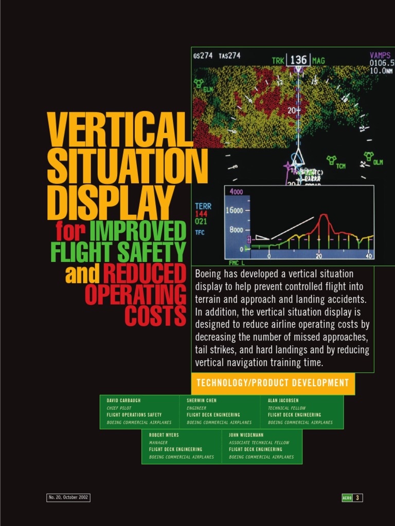 Vertical Situation Display for Improved Flight Safety | Aviation Safety ...