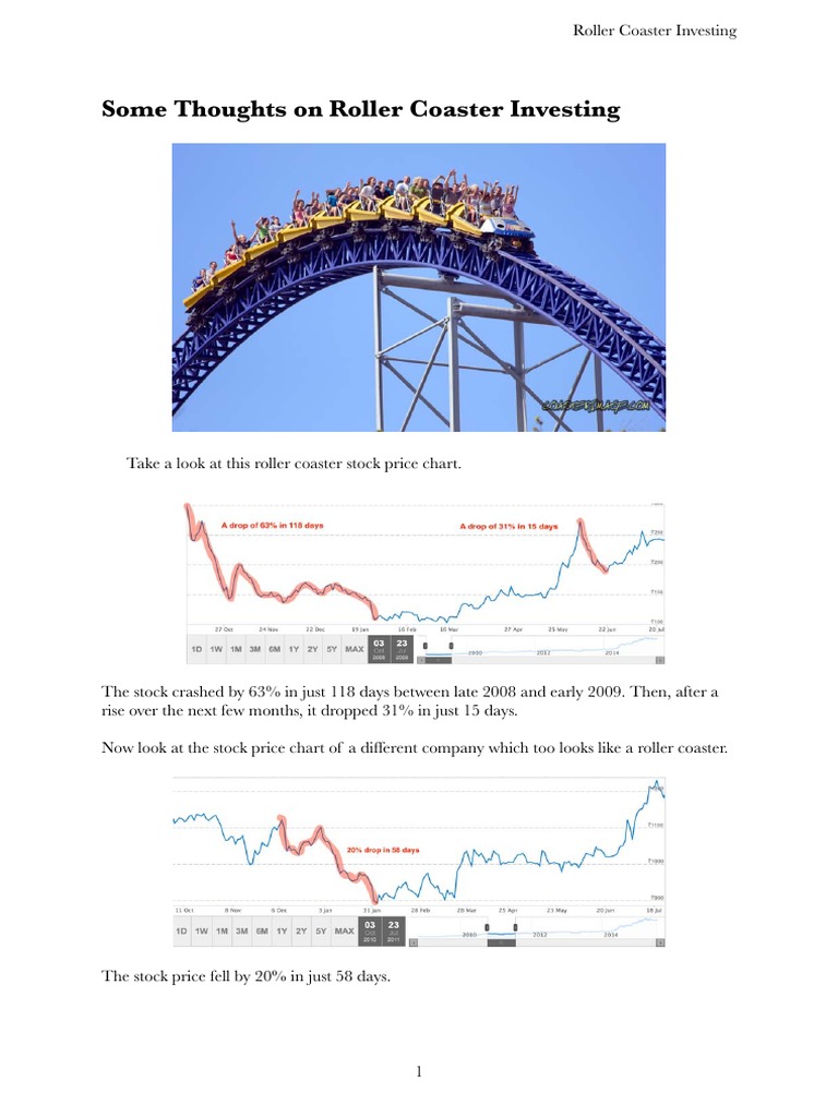 Roller Coaster Investing | PDF | Stock Market | Stocks