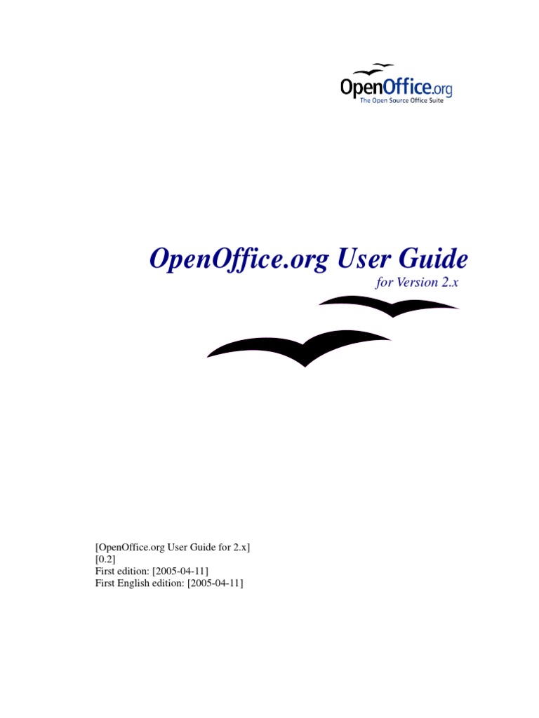OpenOffice Guide | PDF