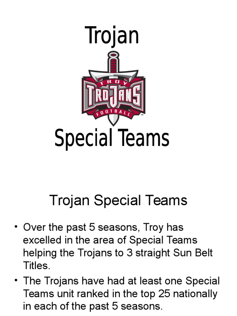 Troy Special Teams Playbook - Shane Wasden | PDF | Sport Variants ...