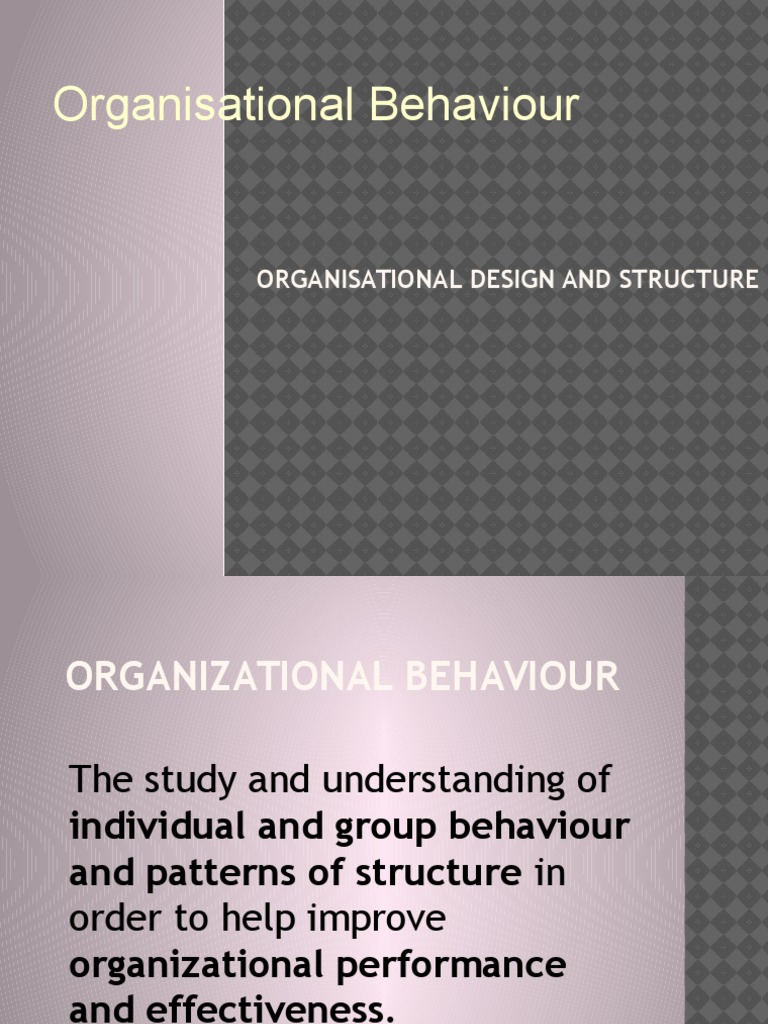 Organizational Structures - Handout 1 | PDF | Organizational Structure ...