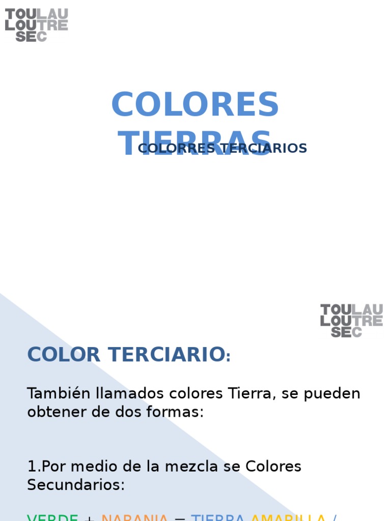 Colores Tierras | PDF | Verde | Color