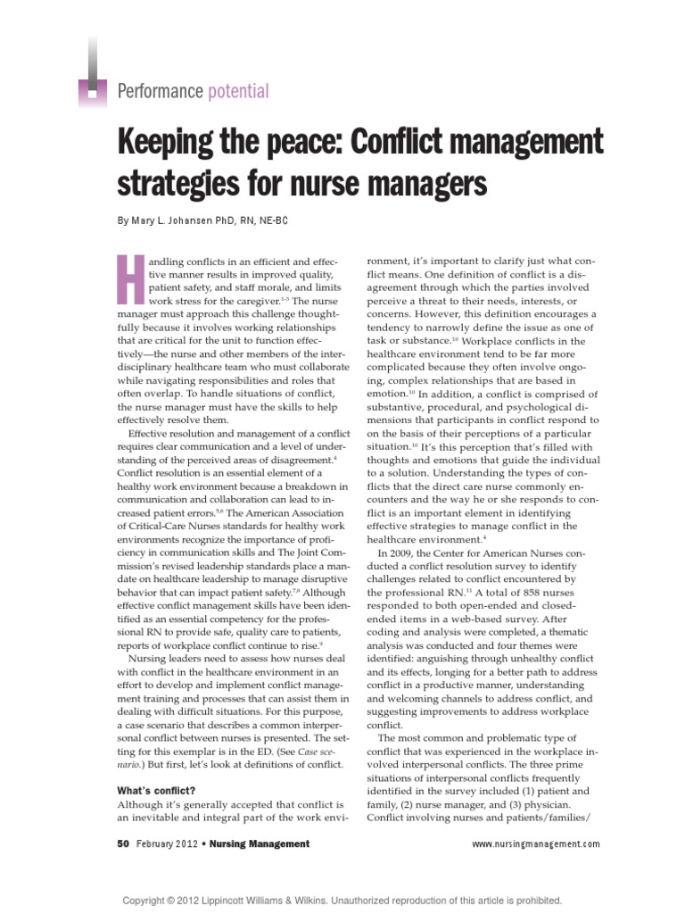 Keeping the Peace Conflict Management Strategies.13 | Conflict (Process ...