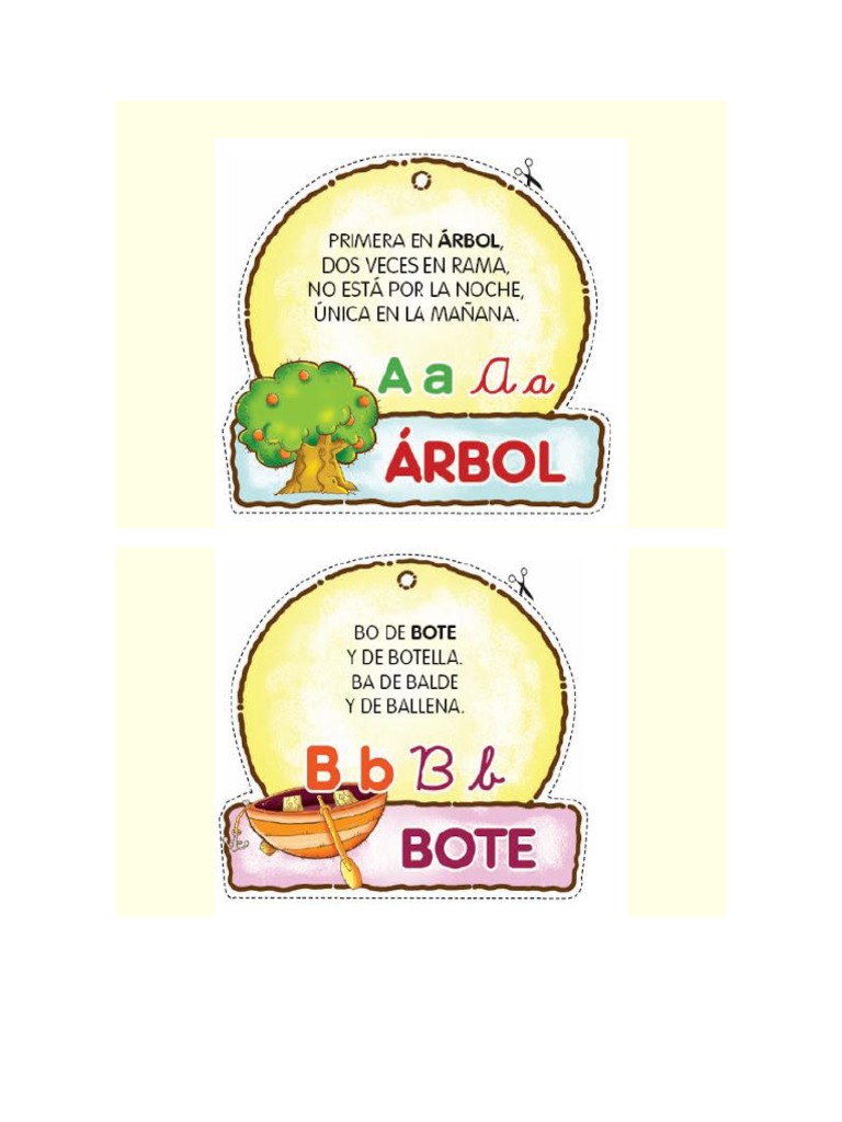 Abecedario de Rimas | PDF