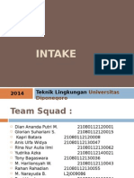 Rencana Desain Bangunan Intake Air | PDF