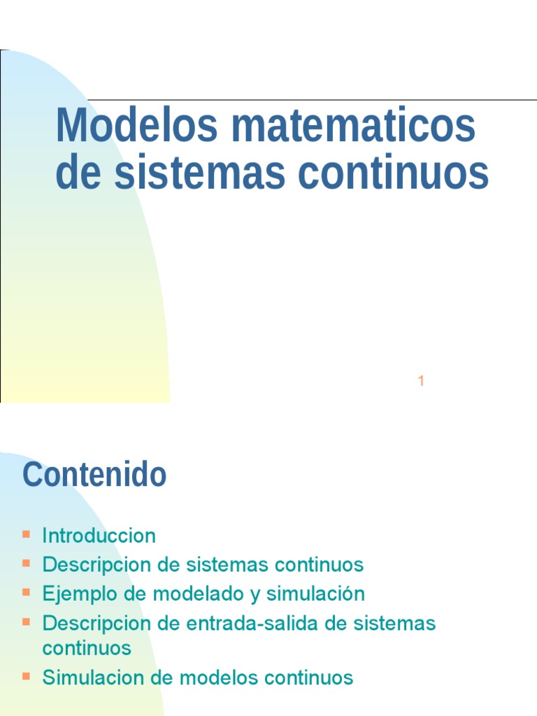 Modelos de Sistemas Continuos | Linealidad | Física y matemáticas