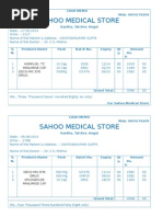HealthCheckup Invoice 1 | PDF