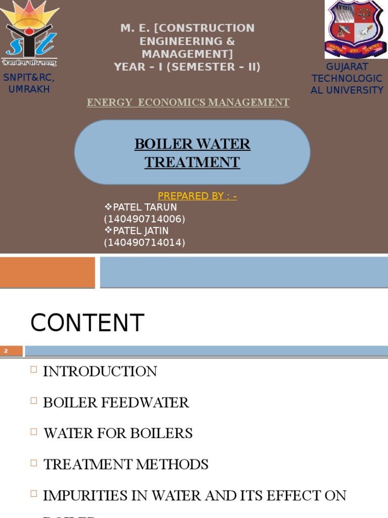 Boiler Water Treatment Methods Guide | PDF | Ion Exchange | Boiler