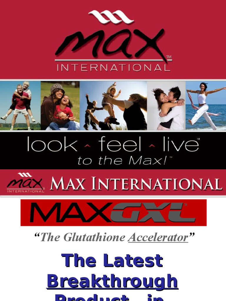 MAXGXL Product | PDF | Glutathione | Inflammation