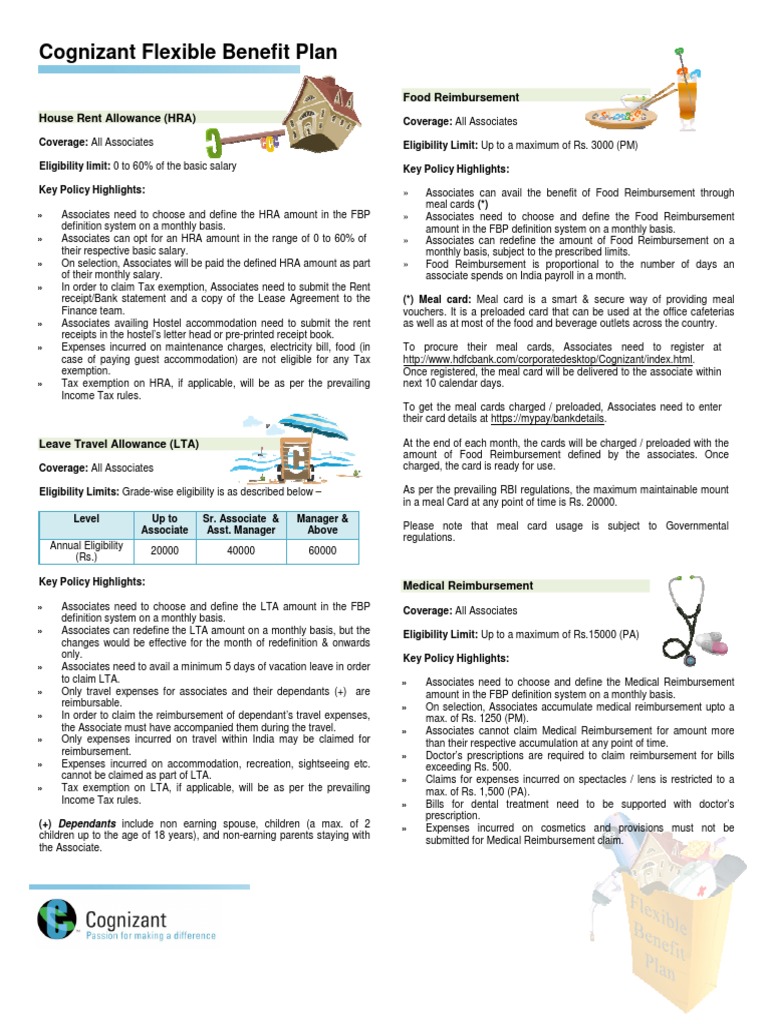 Flexible Benefit Plan | PDF | Pension | Taxes