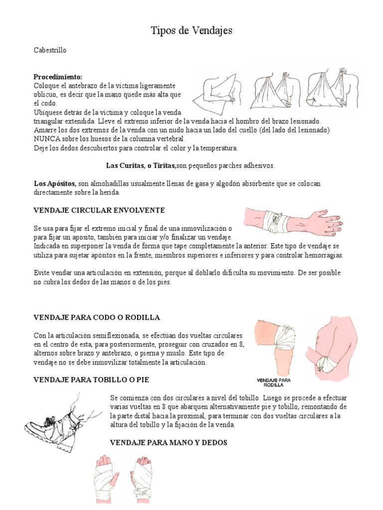 Vendaje para Ojo: Procedimiento y Tipos | PDF | Sistema ...