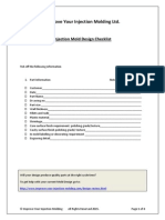 Plastic Injection Mold Design Checklist | Electrical Connector | Industries