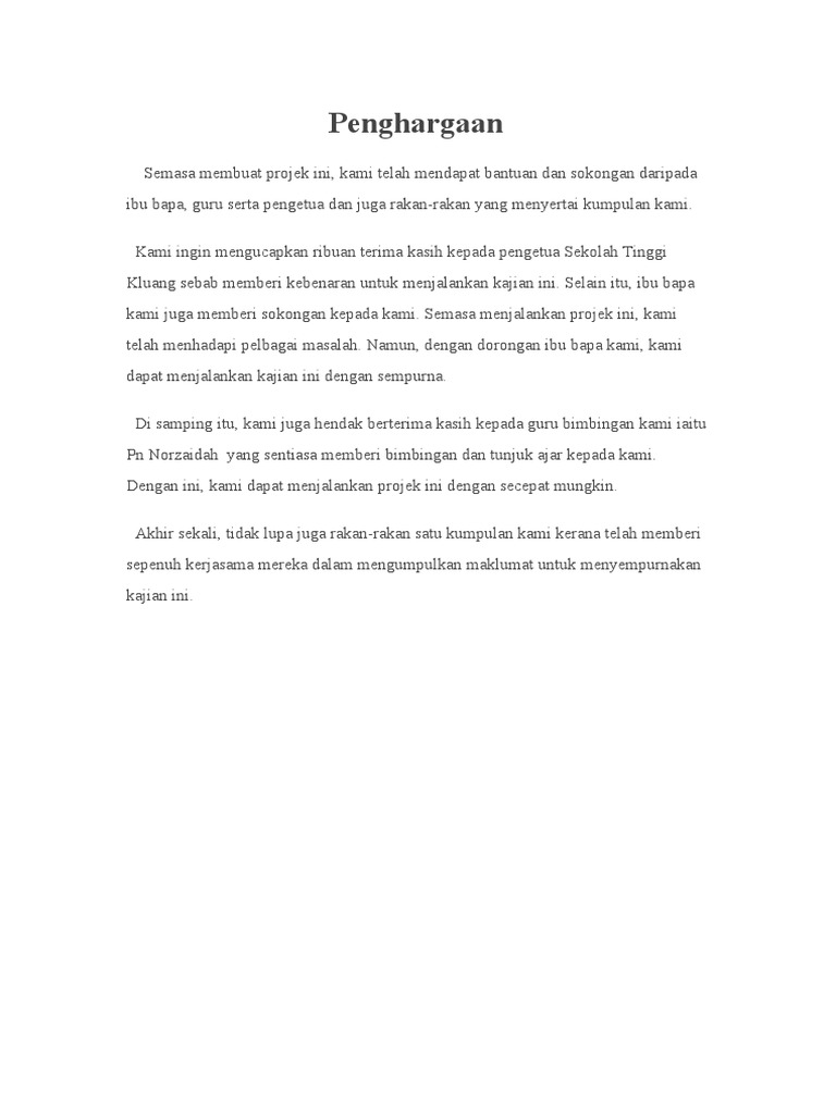 Contoh Kertas Kerja Kolokium | PDF