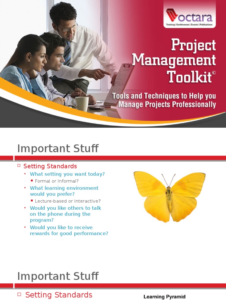 ProjectManagement Training | PDF | Project Management | Risk