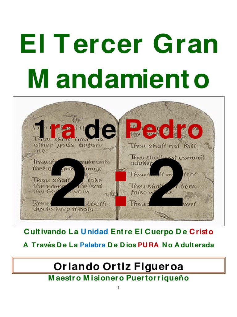 Cultivando Unidad en el Cuerpo de Cristo | PDF | Nuevo Testamento ...