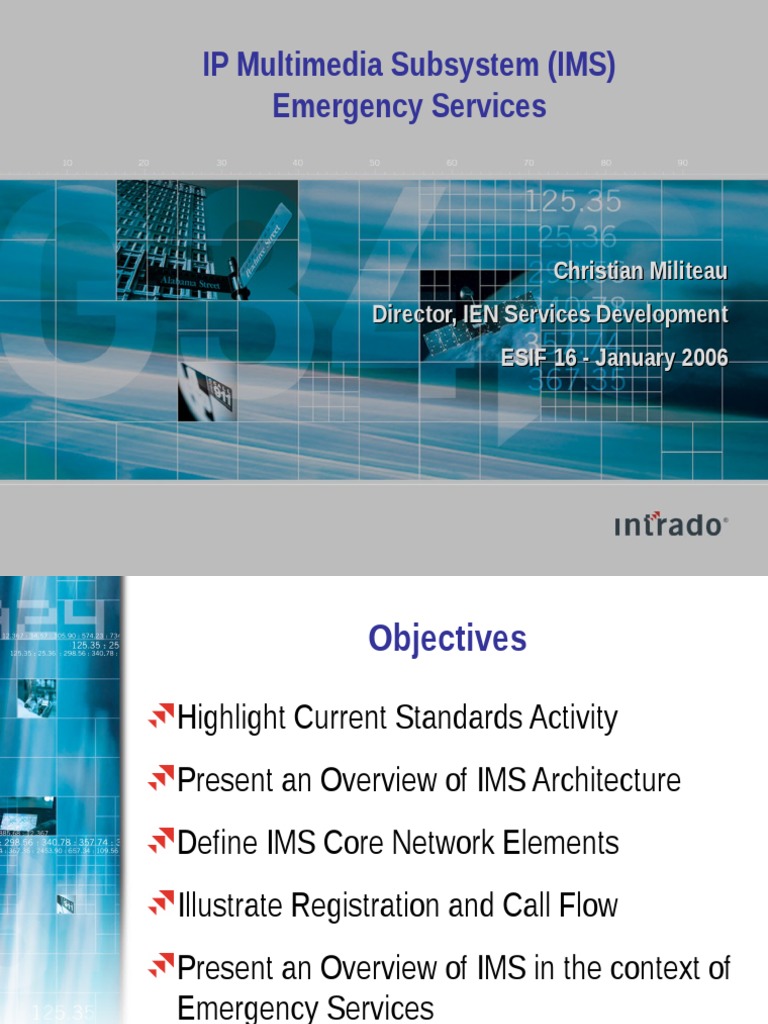 IP Multimedia Subsystem (IMS) Emergency Services | PDF | Ip Multimedia ...
