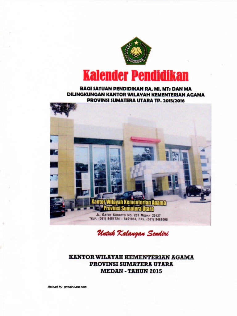Kalender Pendidikan 2015 | PDF
