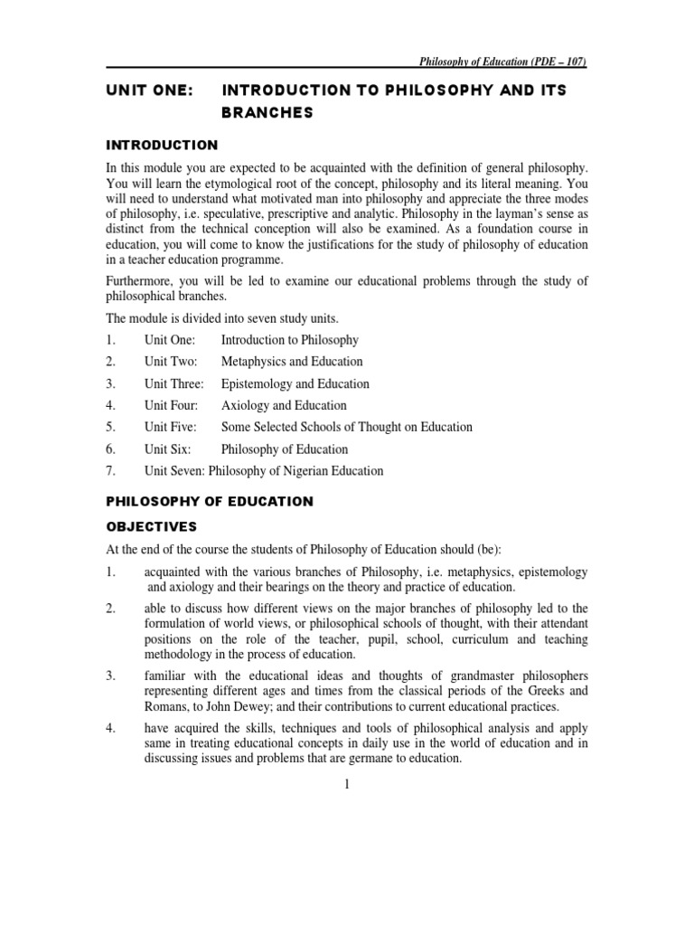 An Introduction To Philosophy | PDF