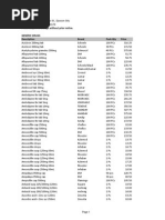 Drug Interactions Flockhart Table | PDF | Pharmaceutical Sciences ...