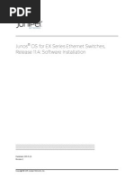Installing Software On EX Series Switches - Junos OS - Juniper Networks ...