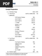 B767 Checklist | PDF | Takeoff | Aerospace Engineering