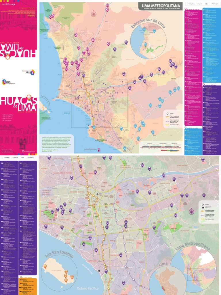 Mapa de Huacas de Lima | PDF