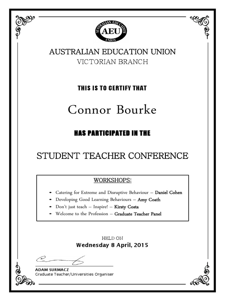 Certificate of Participation | PDF