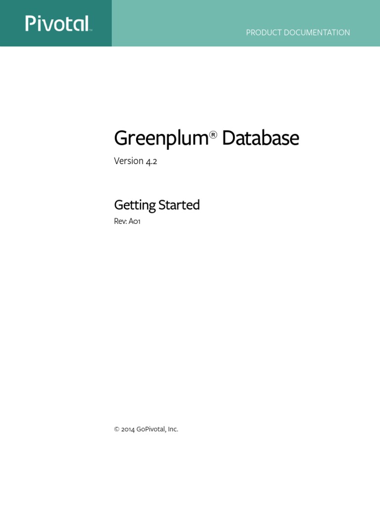 Gp Getting Started Pdf Command Line Interface Databases