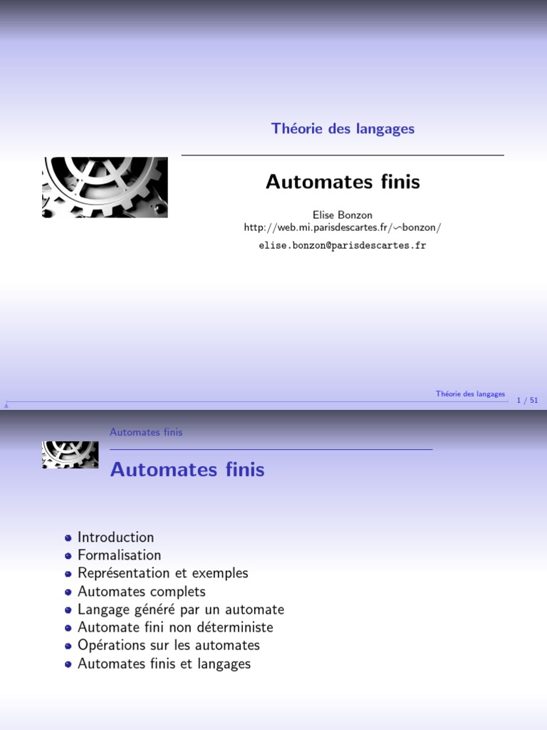 Automates Finis | Inclusion (mathématiques) | Big data