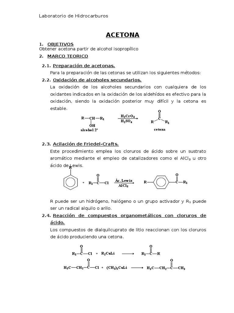 Acetona | Cetona | Alcohol