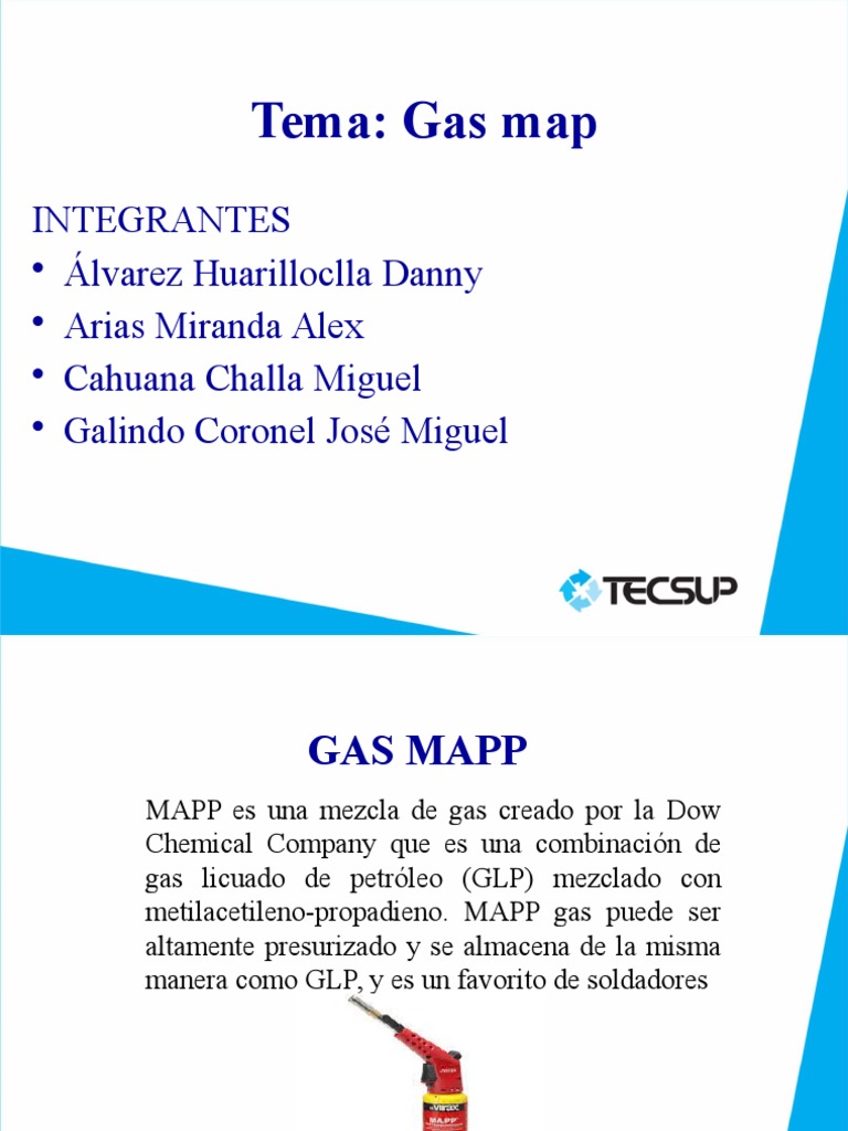 Diapositivas Gas Map | PDF | Soldadura | Construcción
