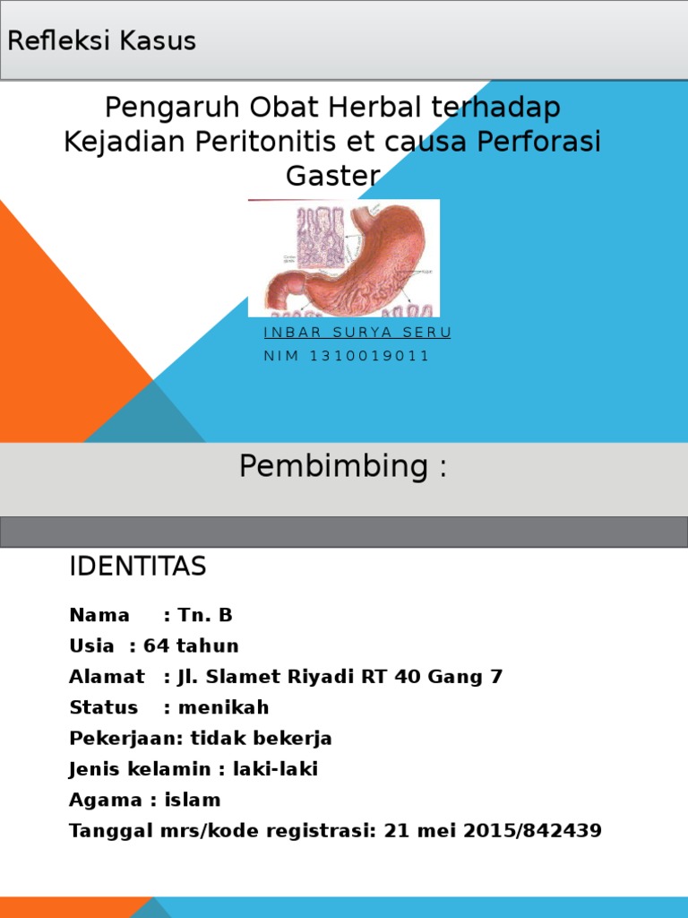 Perforasi Gaster | PDF