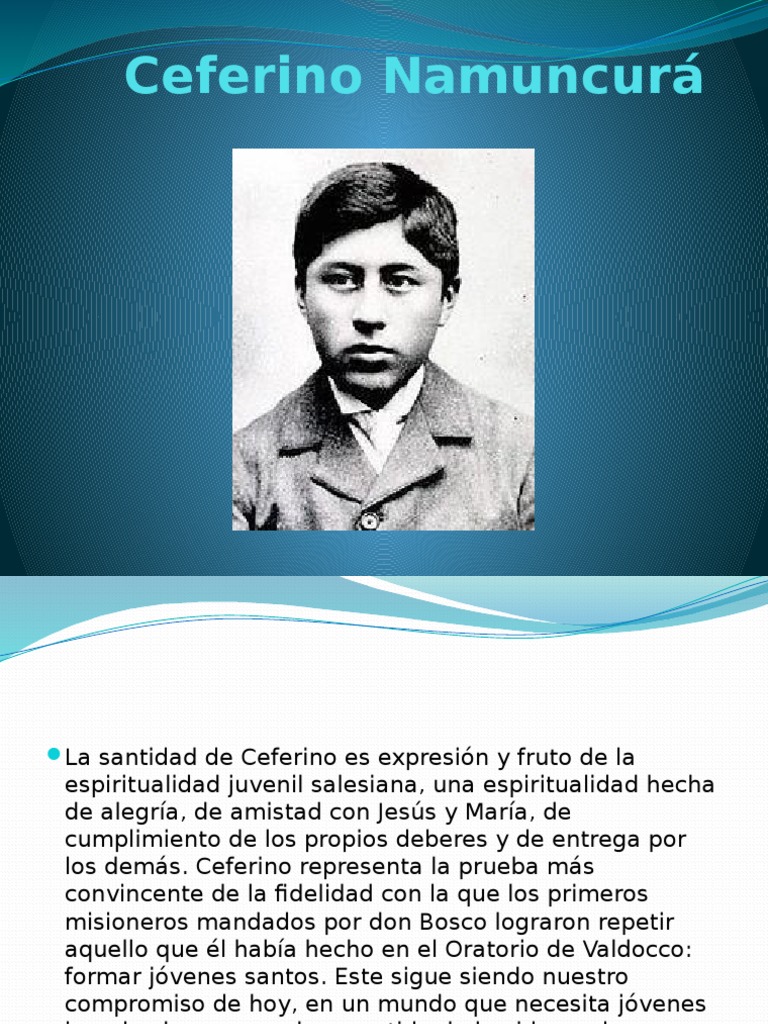 Ceferino Namuncurá y Su Historia | PDF | Iglesia Católica | Papa
