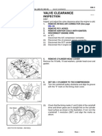 Calibracion de Valvulas Toyota 1nz Yaris | PDF | Engine Technology ...