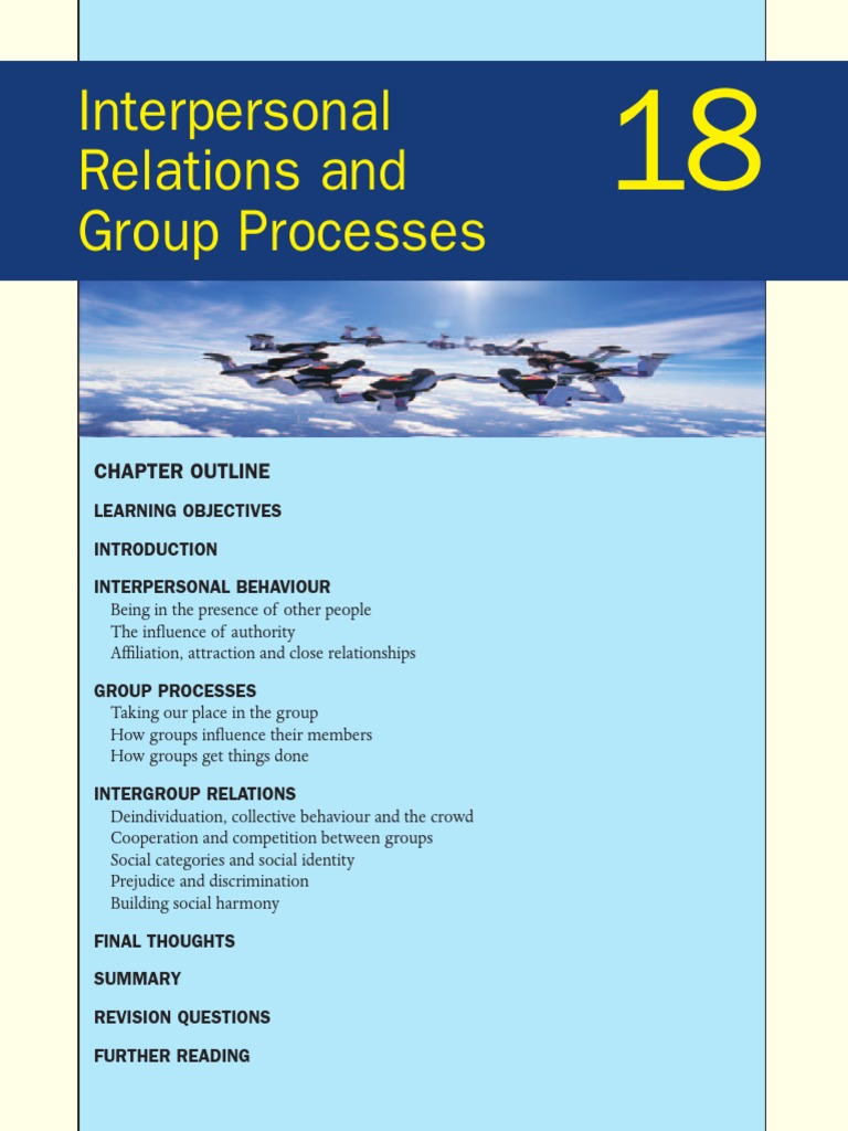 Group Processes Chapter18 | PDF