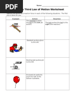 Net Force Worksheet | PDF