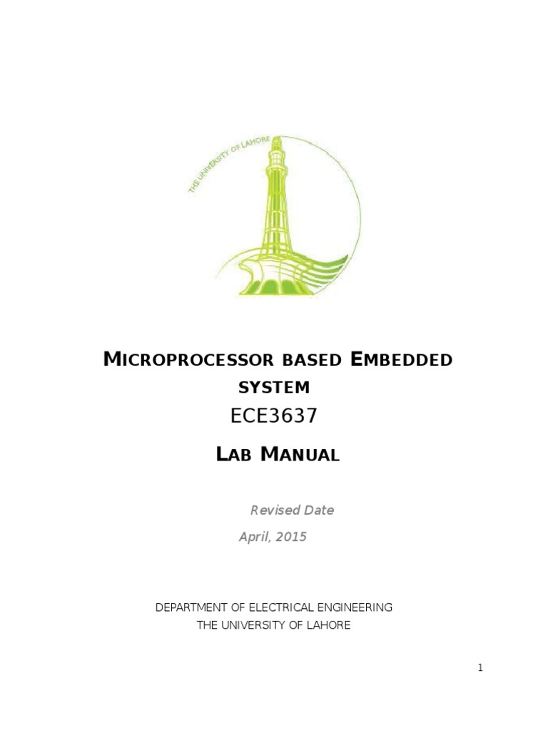 Embedded System Lab Manual | Download Free PDF | Computer Keyboard | C ...