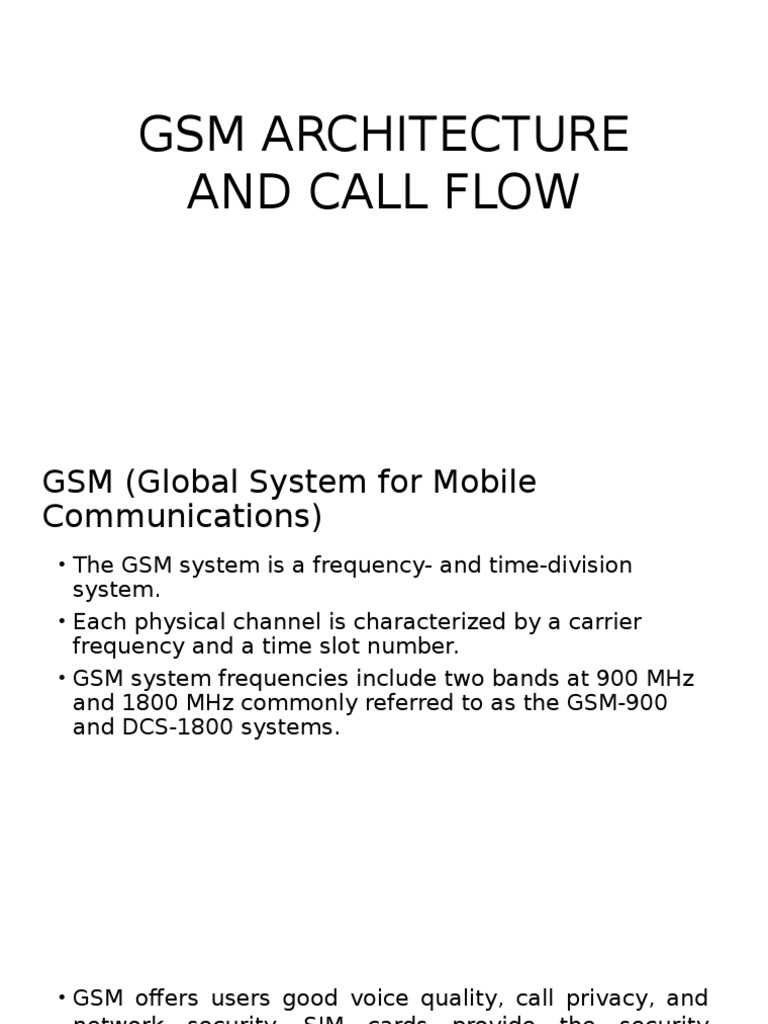 GSM Report | PDF | Gsm | Electronics
