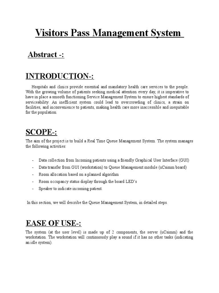 Queue Management System | PDF | Microsoft Sql Server | Databases