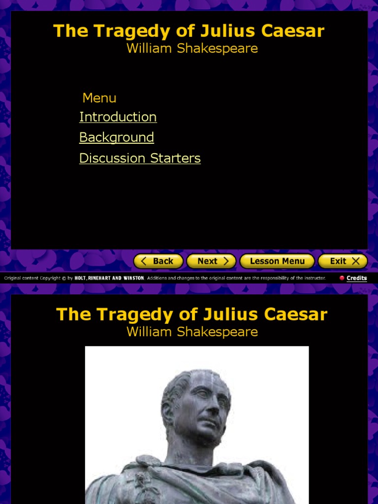 Julius Caesar: Themes & Analysis | PDF | Julius Caesar | Ancient Rome