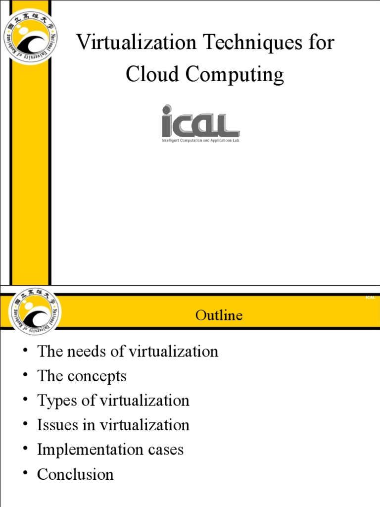 Virtualization | PDF | Virtual Machine | Operating System