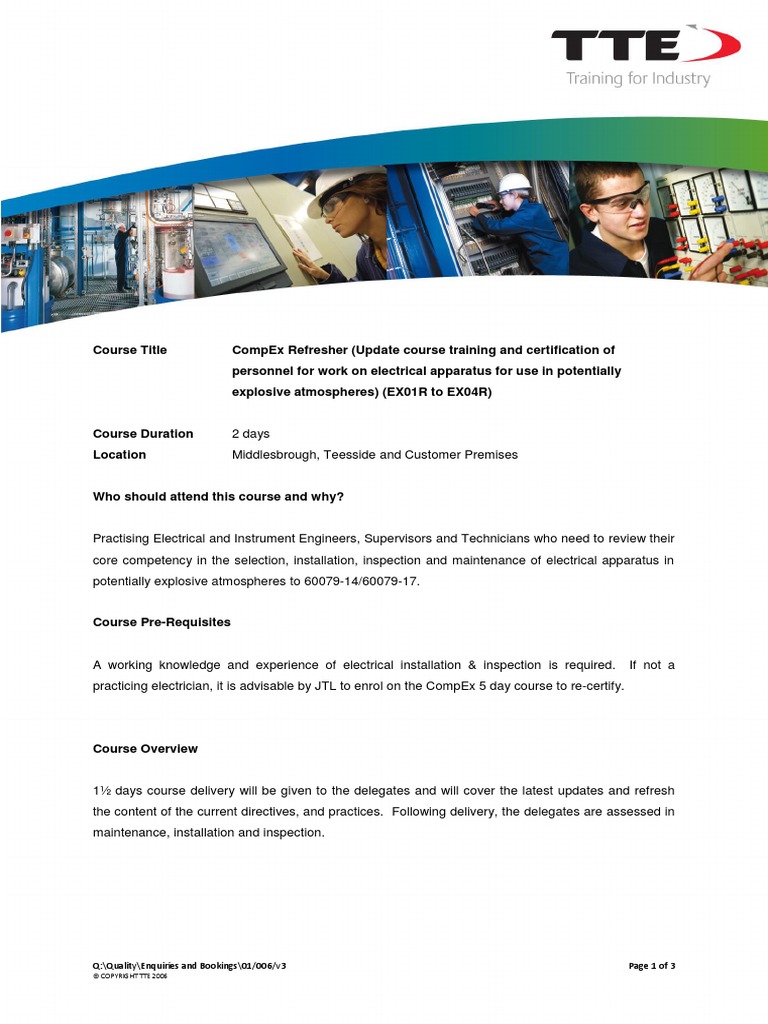 Compex Refresher | PDF | Engineering | Science