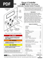 Asco 7000 Series Operators Manual Group 5 Controller | PDF | Electric ...
